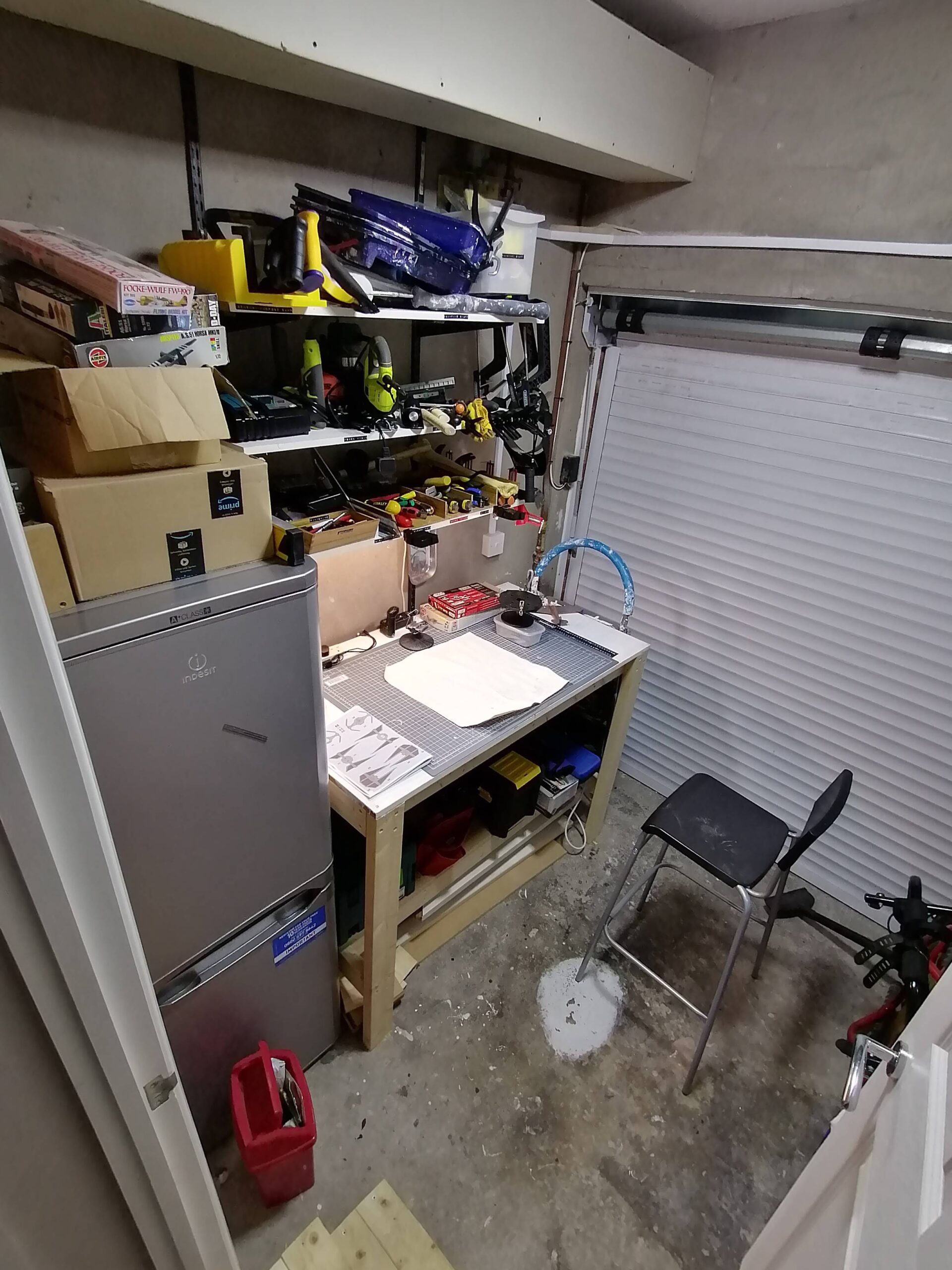 Creating a Compact Garage Workshop and Workbench - Justin Coquillon